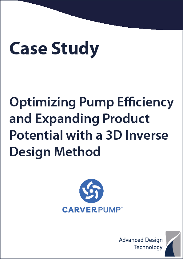 Optimizing Pump Efficiency with 3D Inverse Design